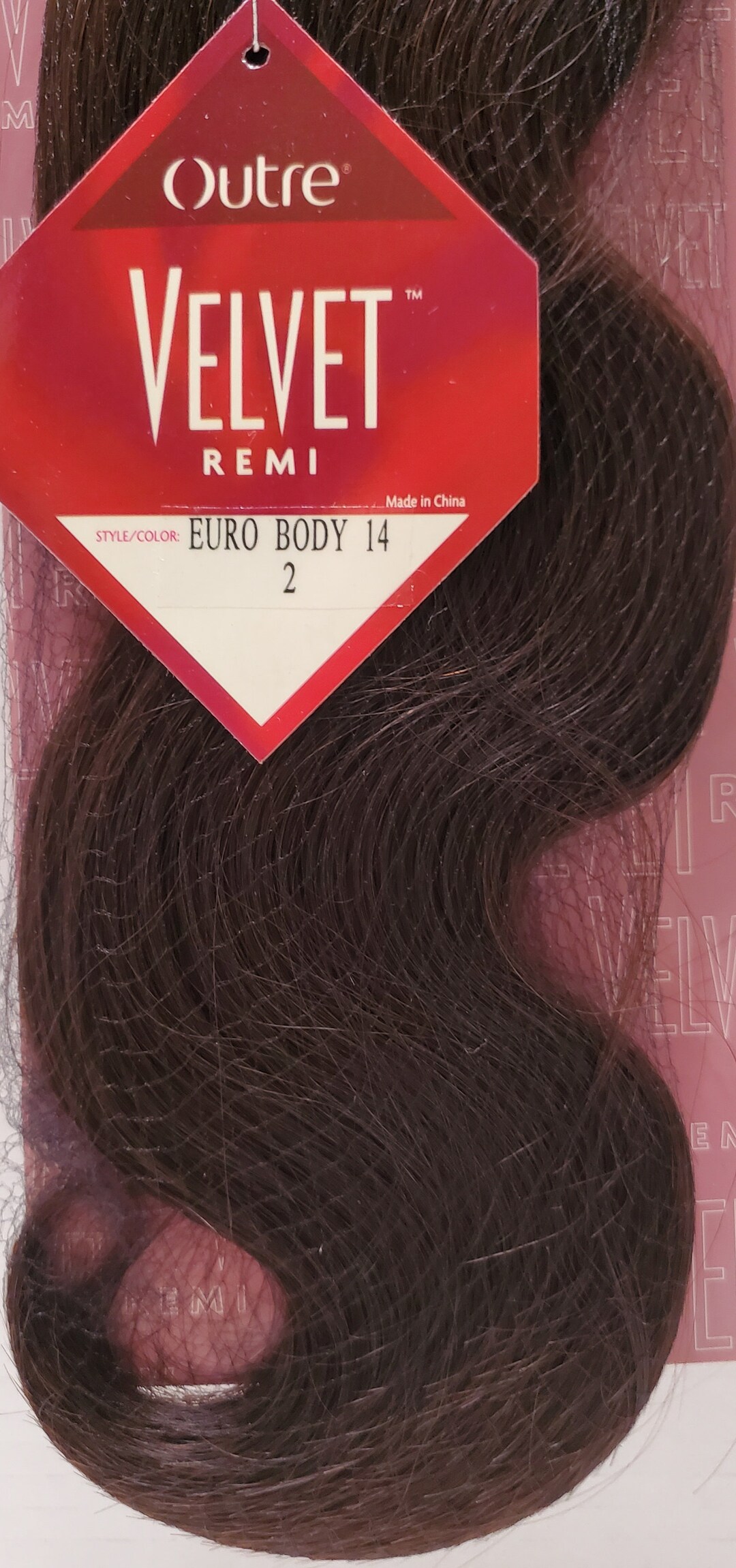 Outre Velvet Yaki Remi 100% Human Hair EURO BODY Weave Extension Yaky ...