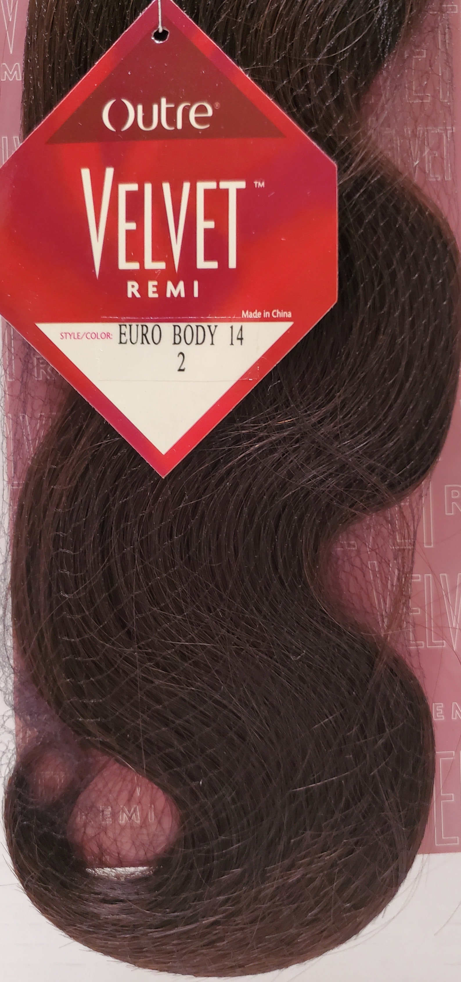 Outre Velvet Yaki Remi 100% Human Hair EURO BODY Weave Extension Yaky ...