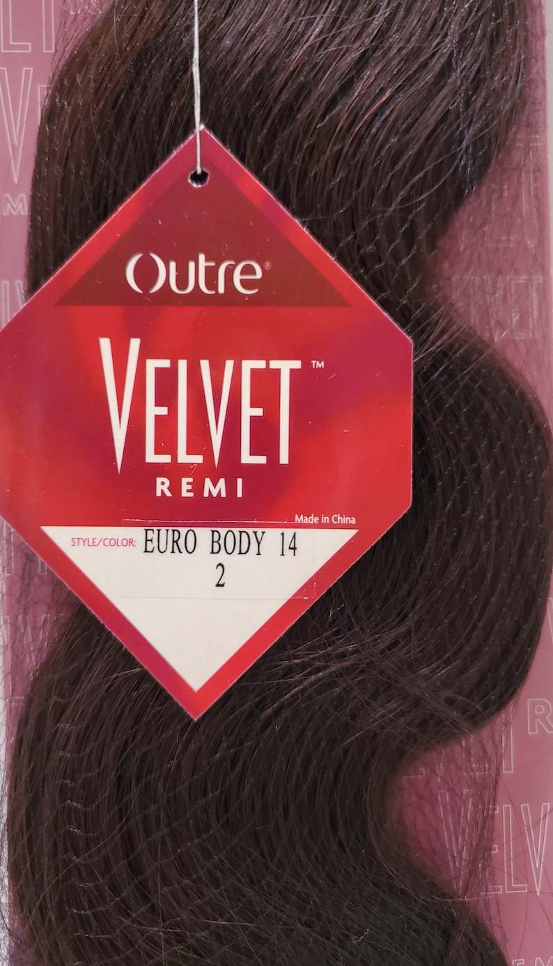 Outre Velvet Yaki Remi 100% Human Hair EURO BODY Weave Extension Yaky ...