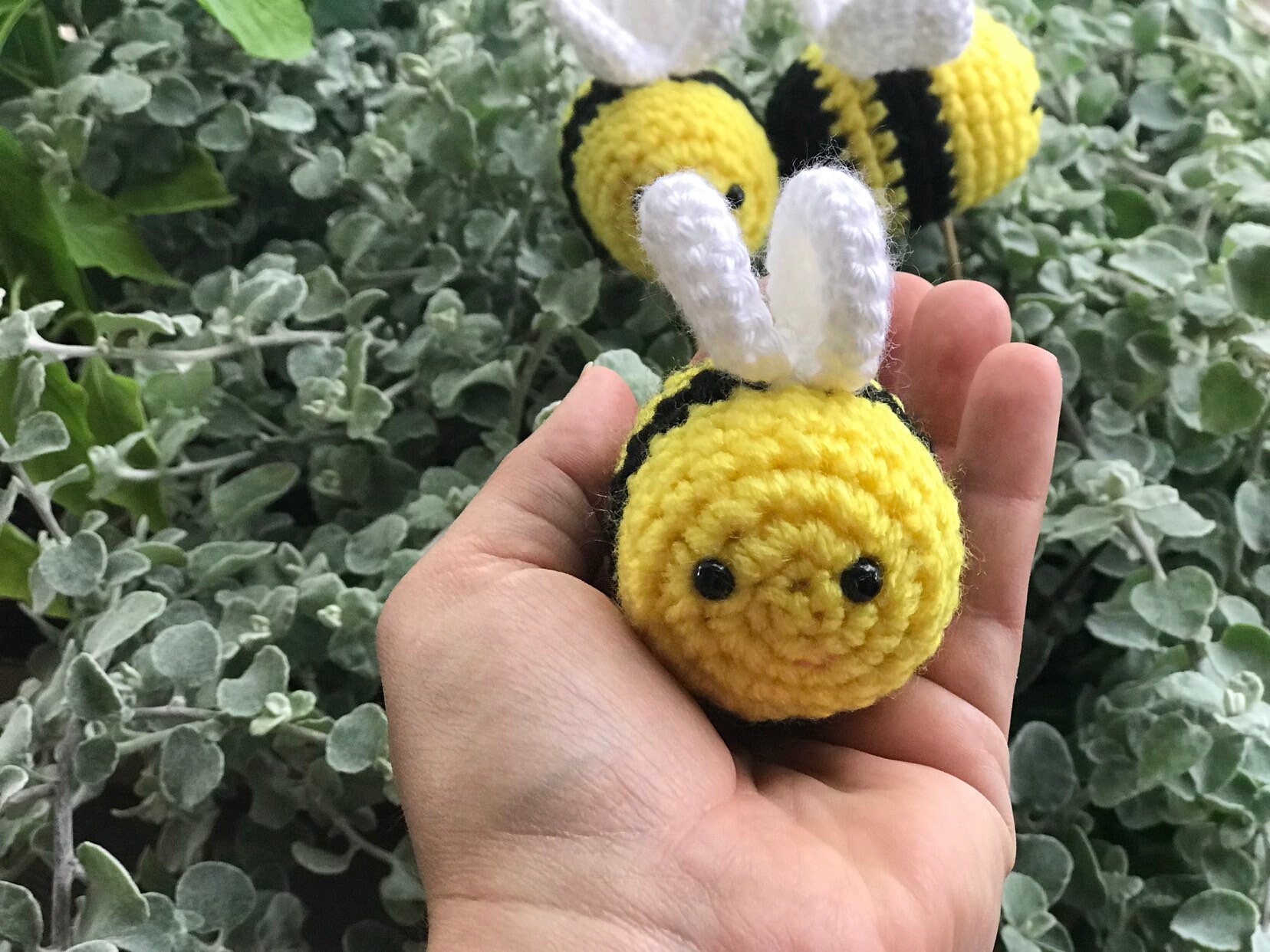 Bee Pick,cake Topper,bee Party,bee Decor,stuffed Bee, Handmade Bee,bee ...