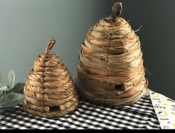 XL Bee Skep Hiveskepbee Decorationsbee Partybee - Etsy
