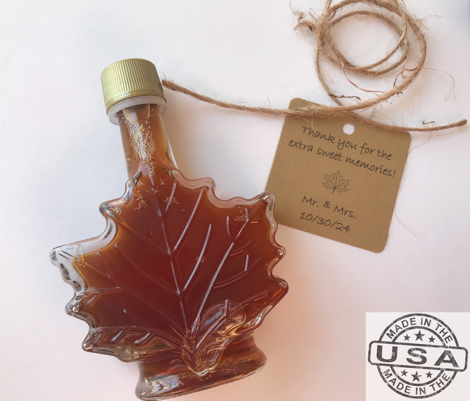 20 Maple Syrup Wedding Favorsbridal Shower Favorslove is - Etsy