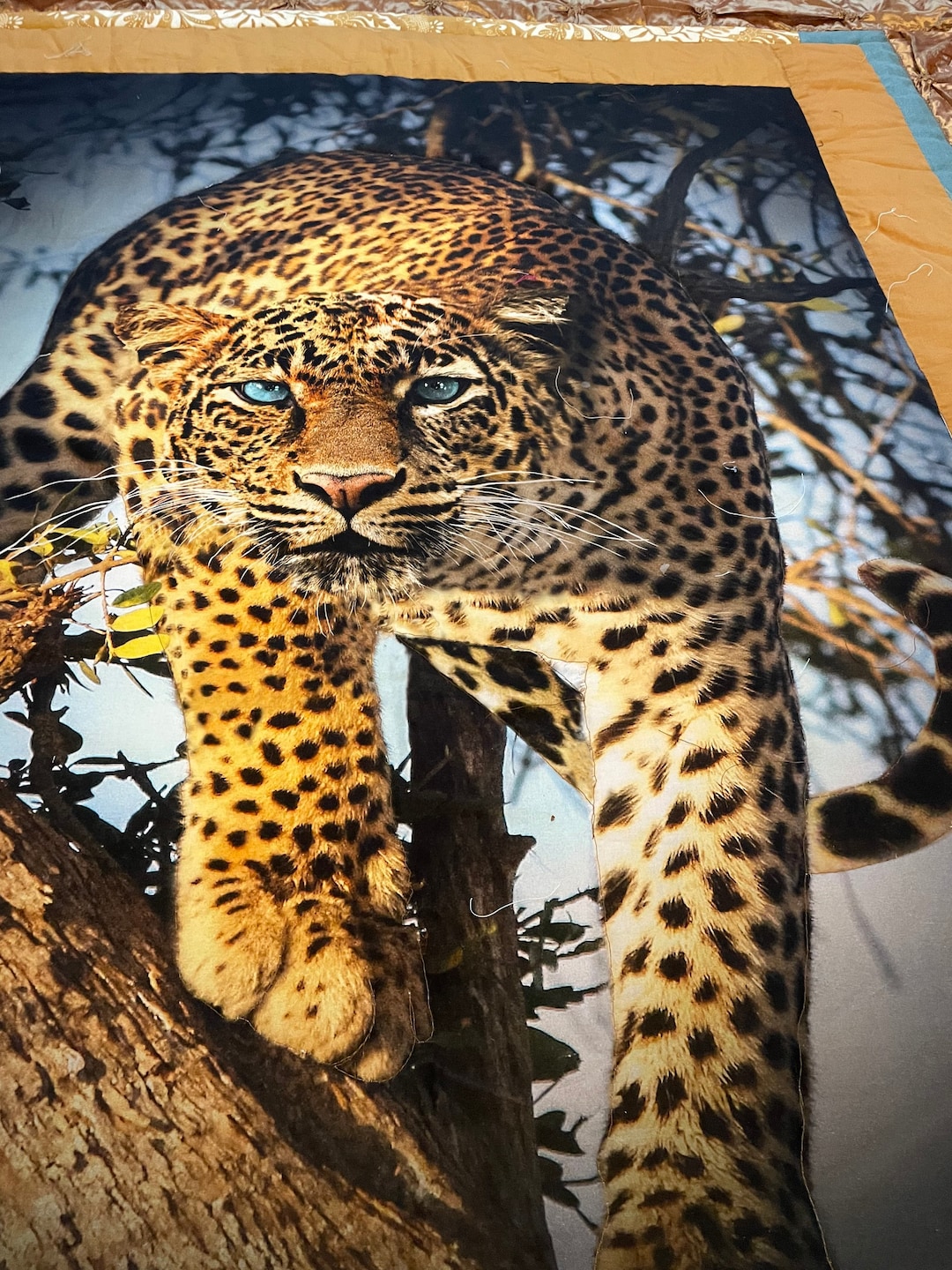 Big Cat Quilt, Cats, Bic Cats, Jaguar Quilt, Leopard Quilt, Exotic ...