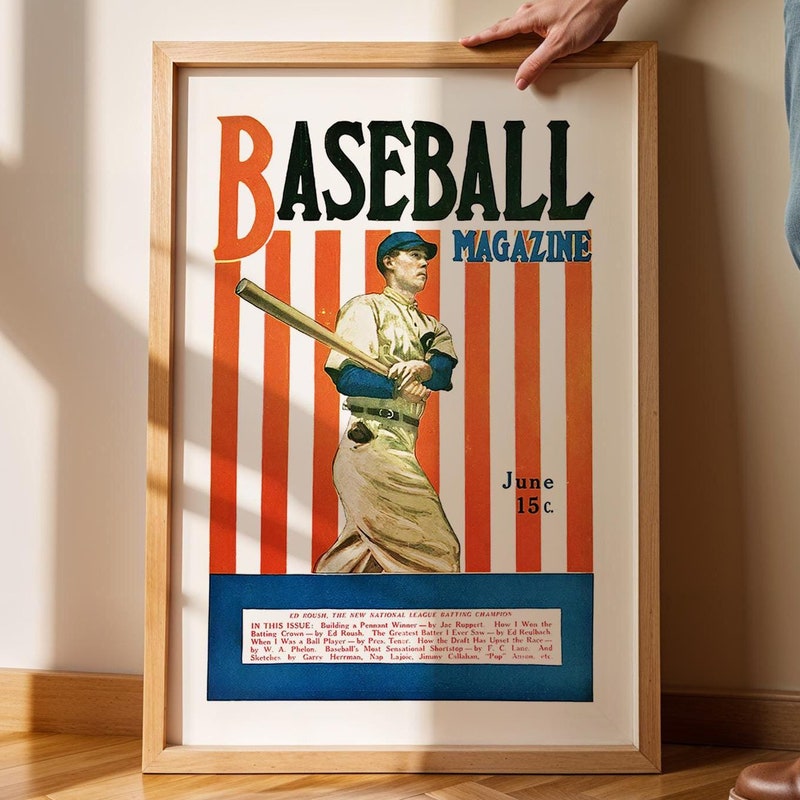 Baseball Art Print - Etsy