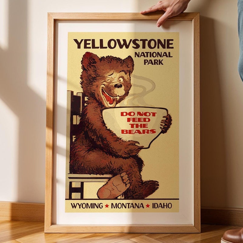 Yellowstone Sign - Etsy