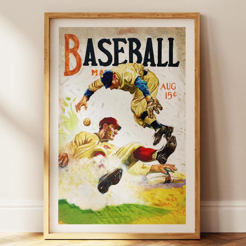 Baseball Poster - Etsy