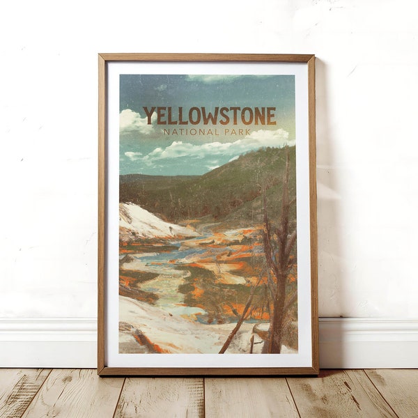 Yellowstone Poster - Etsy