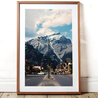 Printable Banff National Park Poster, Lake Moraine Travel Poster, Banff Canada Wall Art, Home ...