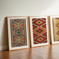 Navajo Rug Design PNG SVG File for Cricut, Sublimation, Dtf and Clipart ...