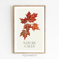 Fall Bathroom - Etsy