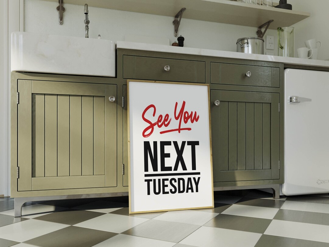 Rude Kitchen Print Funny Kitchen Art Kitchen Wall Decor Retro Style ...