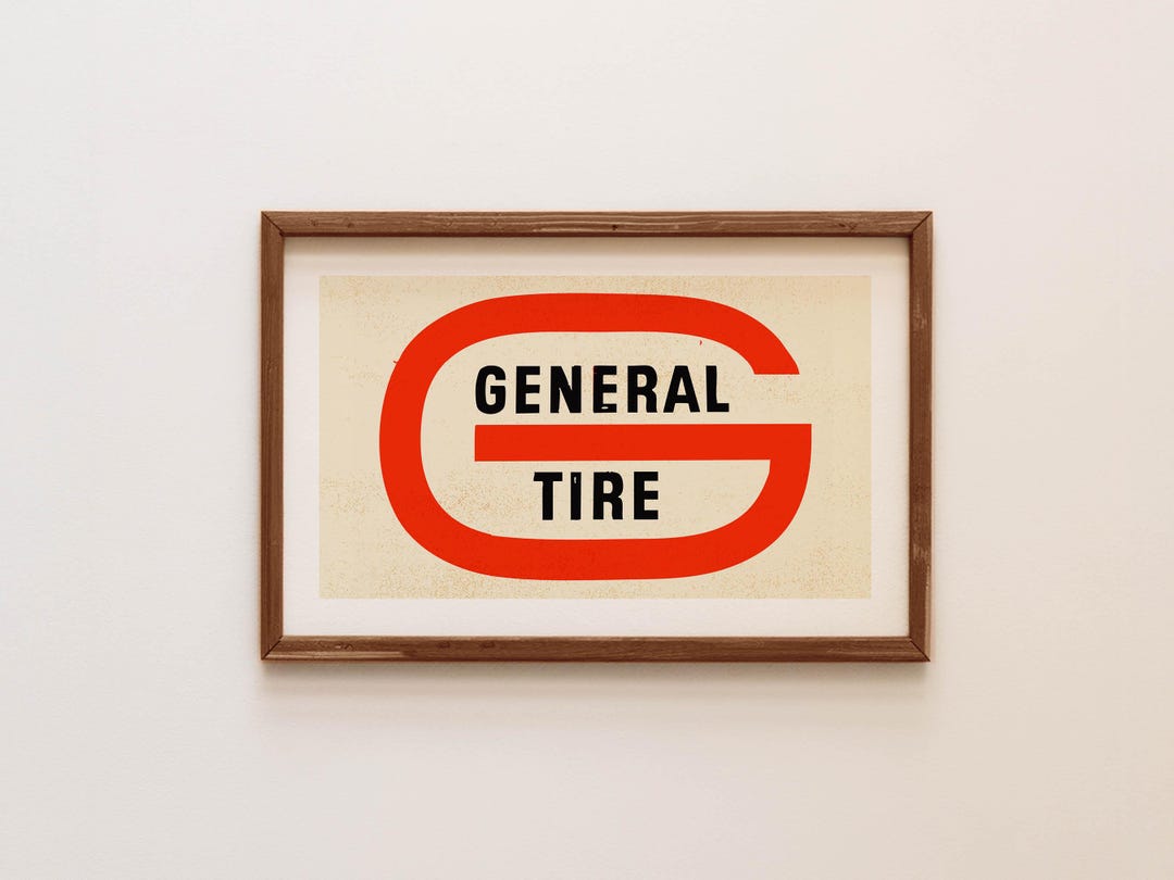 Retro Garage Print Car Wall Art Gift for Dad Garage Wall Decor Auto ...