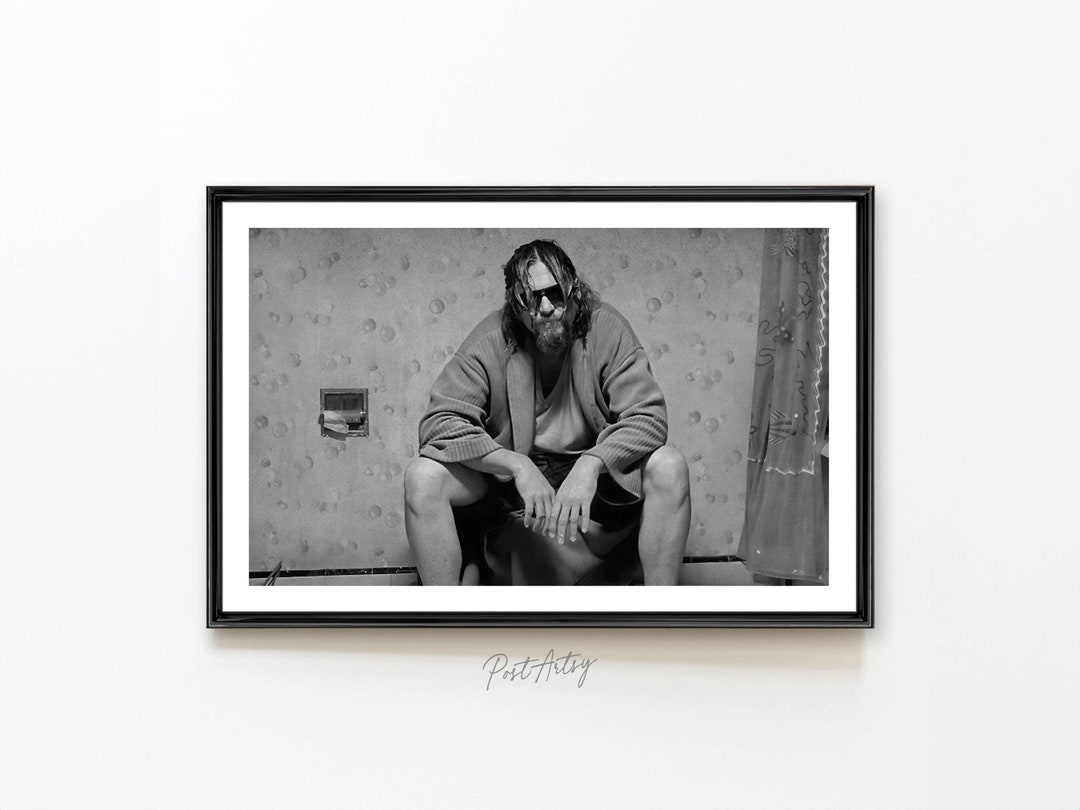 Funny Bathroom Art Movie Poster Print Film Scene Toilet Decor Digital ...