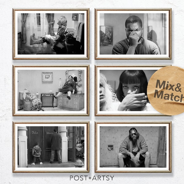 Funny Bathroom Movie Scenes - Etsy