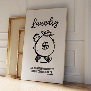 Funny Laundry Room Sign Laundry Wall Art Decor Utility Room Print ...