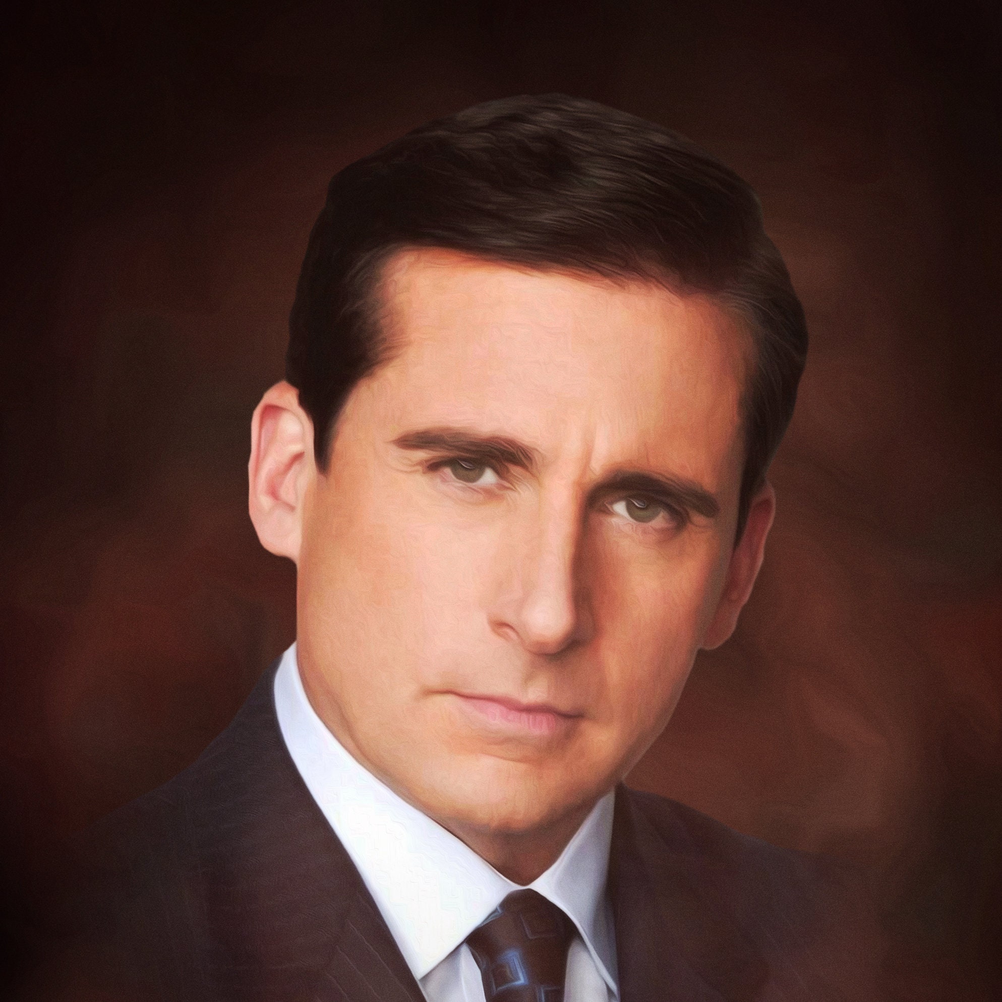 Michael Scott Portrait The Office Poster sold by Geographical Jar Jar ...