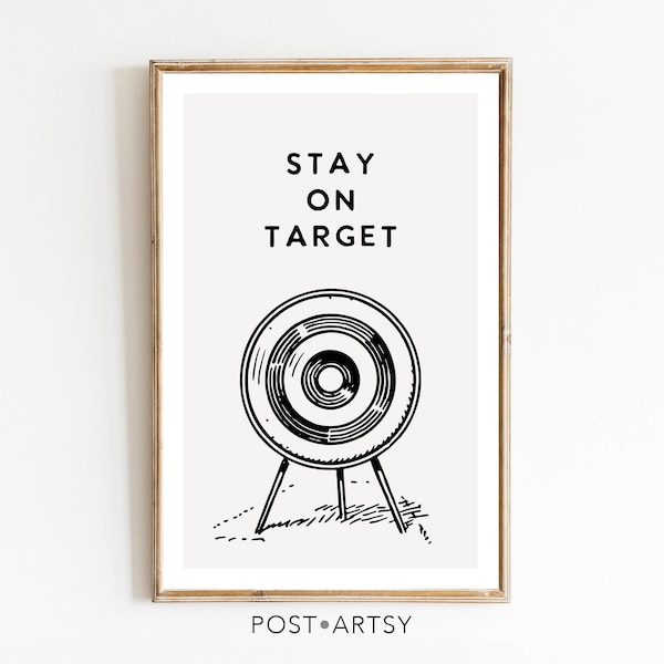 Funny Target Poster - Etsy