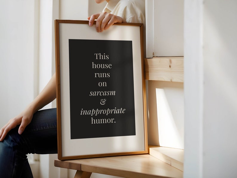 Inappropriate Humor Quote Print, Funny Kitchen Art (digital Download ...