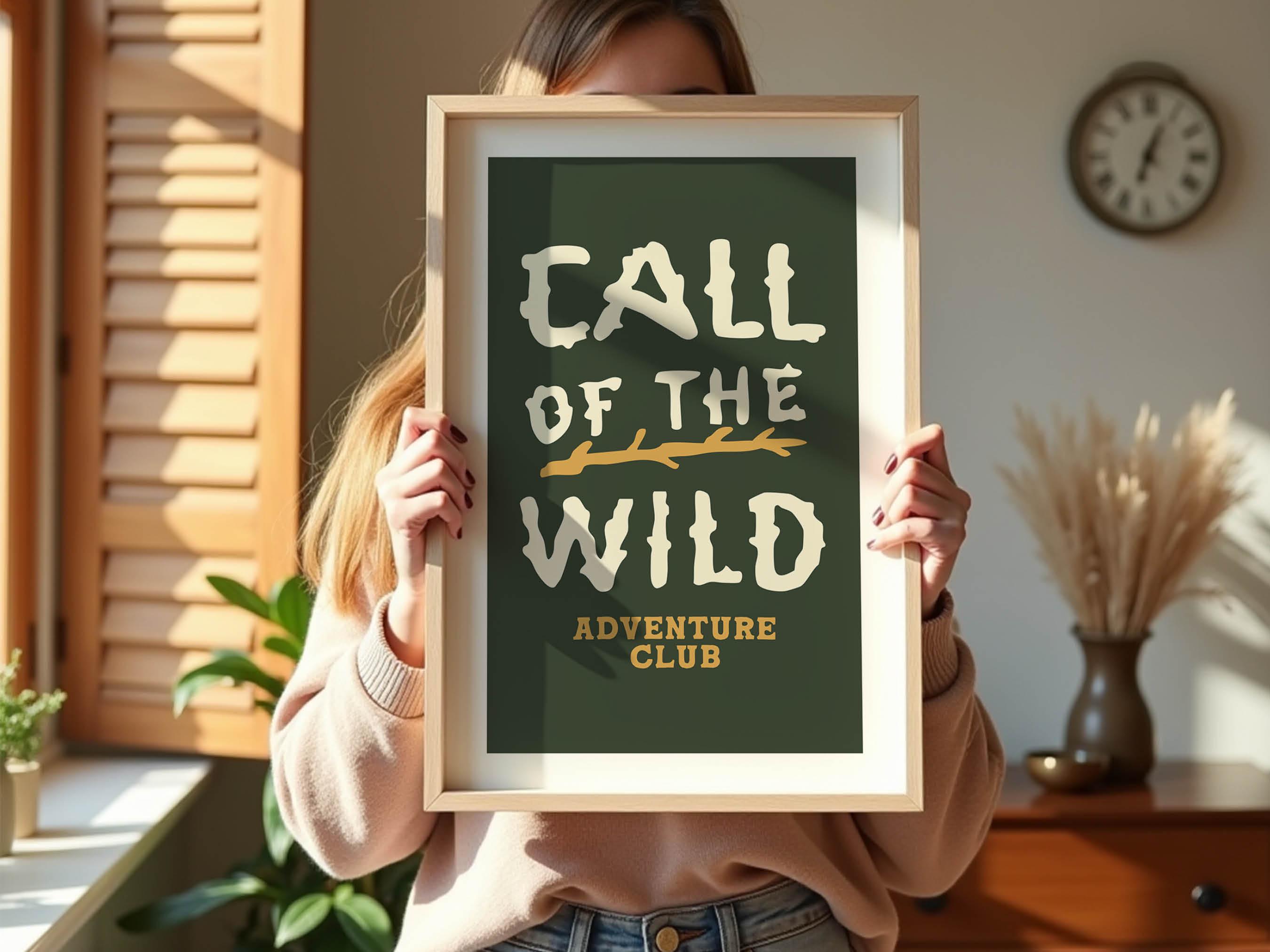 Fun Camping Prints Retro Outdoors Art Poster Set of 2 Camping Wall ...