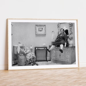 Funny Bathroom Art Movie Poster Print Film Scene Toilet Humor Digital ...