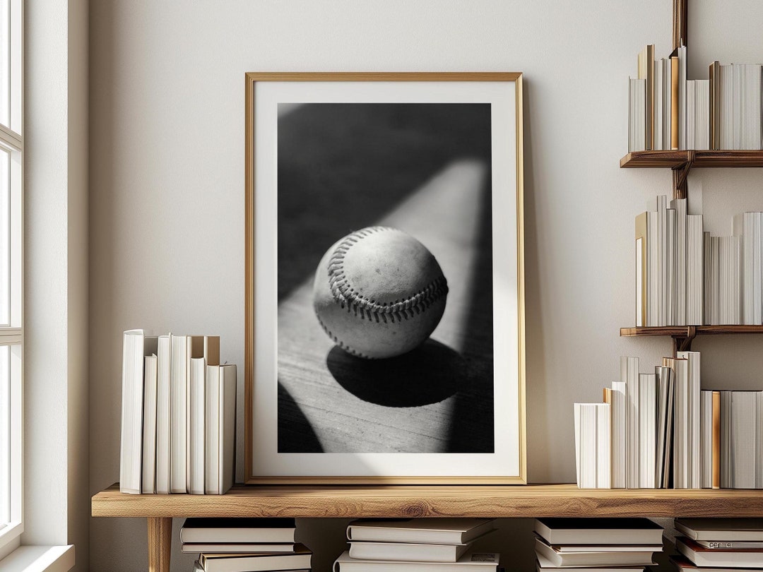 Rustic Baseball Art Print, Sports Photography Wall Decor (11x17) - Etsy