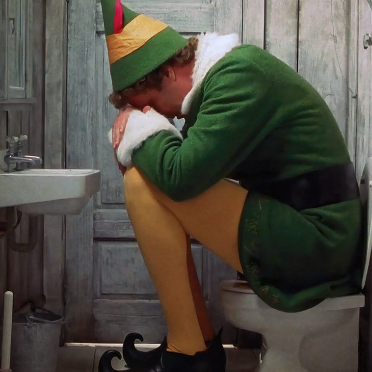 Elf Movie Poster Buddy the Elf Print