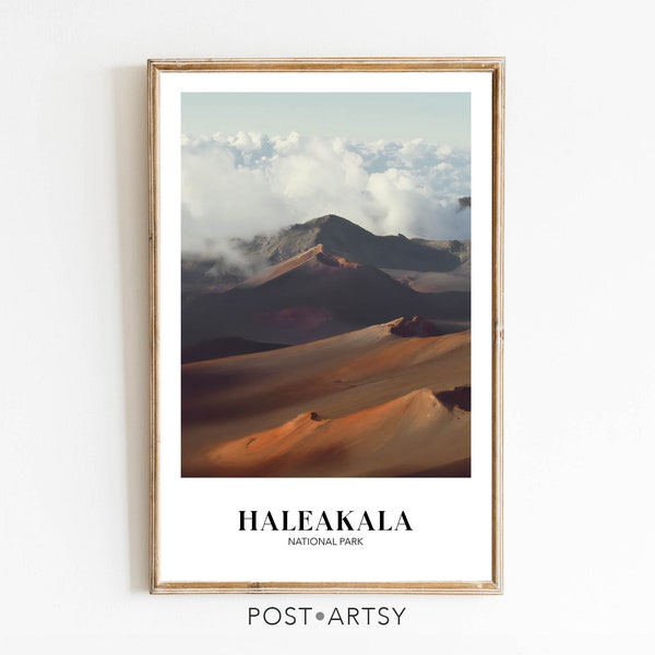 Haleakalā National Park Poster - Etsy