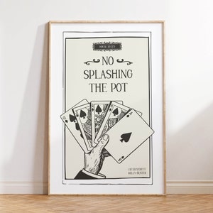 Funny Bathroom Print Set Royal Flush Bathroom Set of 2 Prints Bathroom ...