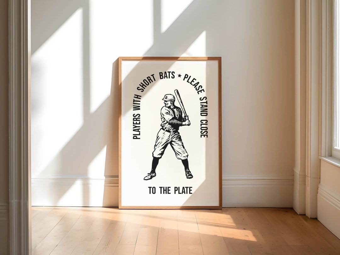 Baseball Bathroom Art Print Bathroom Wall Decor Guest Bathroom Boys ...