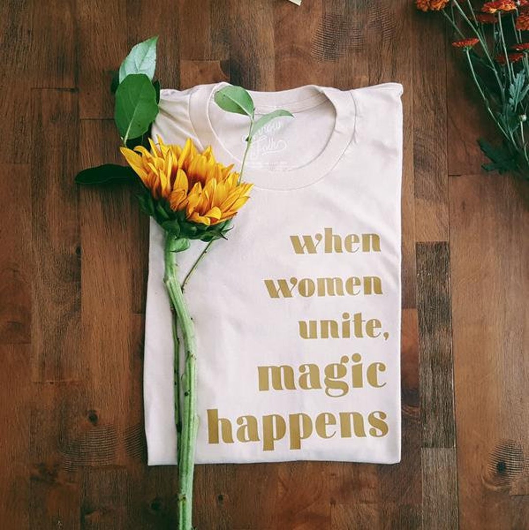 Women Unite Unisex Tee Cool Graphic Tees Ladies Tees Hip - Etsy