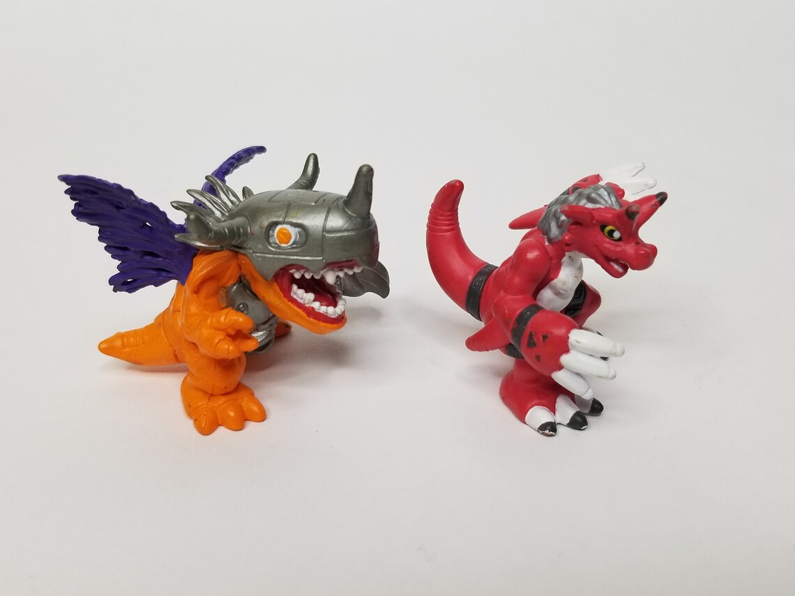 Vintage Bandai Miniature Digimon PVC Figures Rare Toys | Etsy