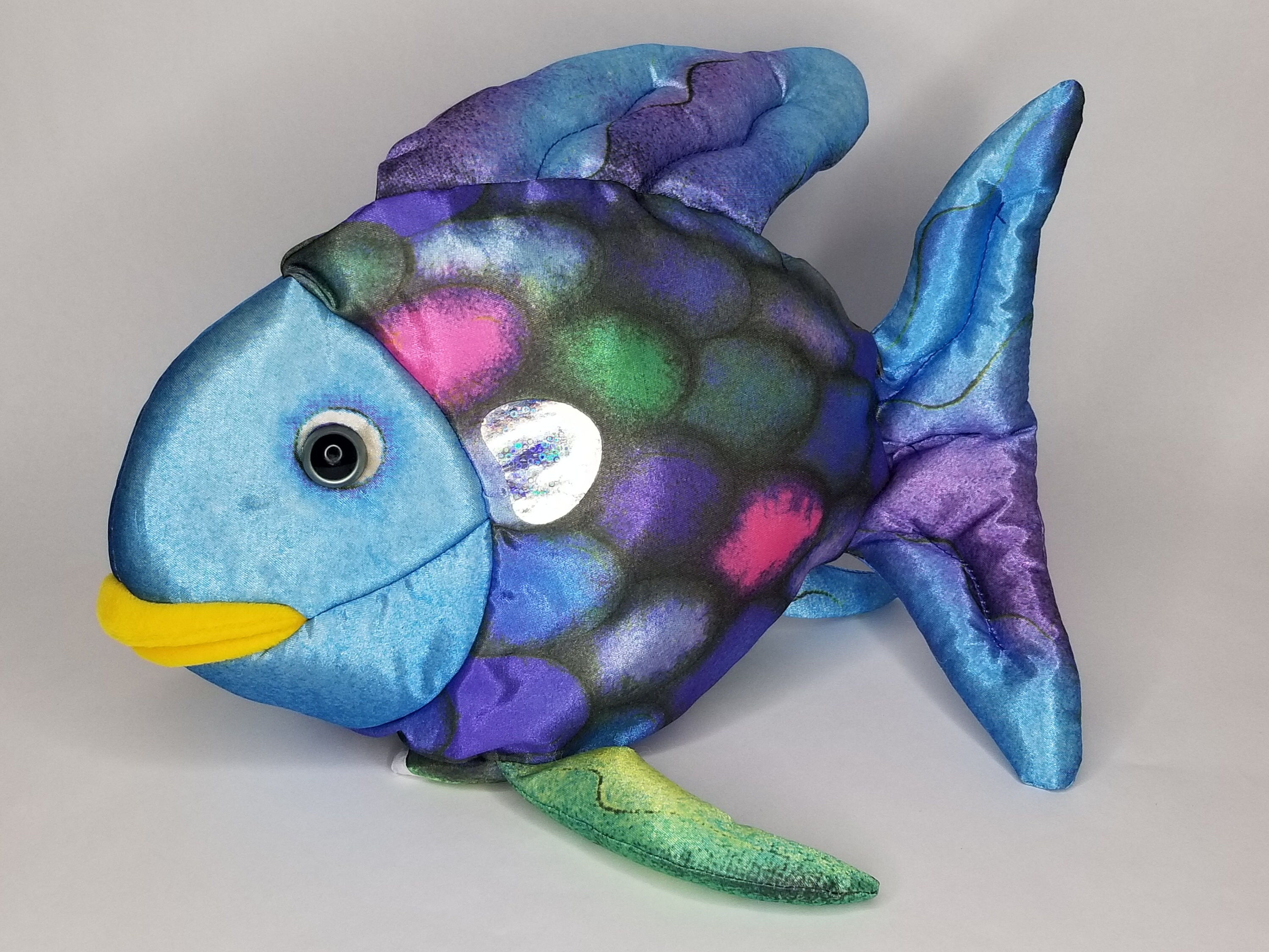 Original 1998 Rainbow Fish Hand Puppet 12 Plush Vintage | Etsy