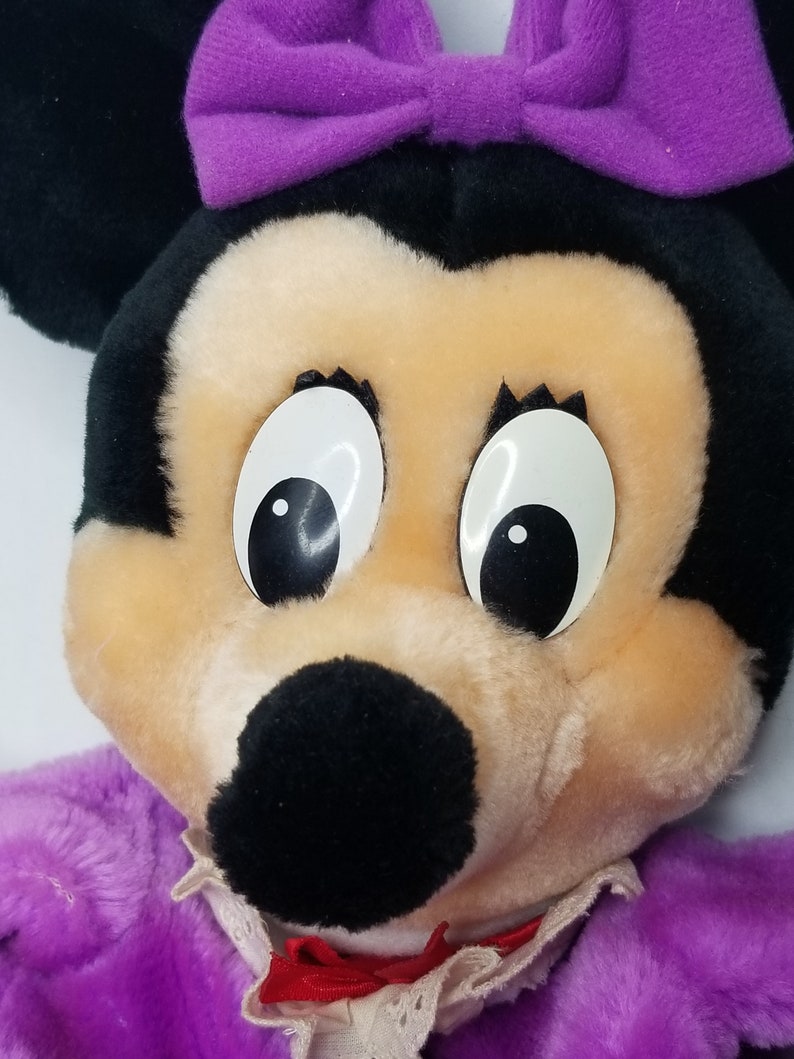 1989 Walt Disney Company Minnie Mouse Hand Puppet Vintage | Etsy