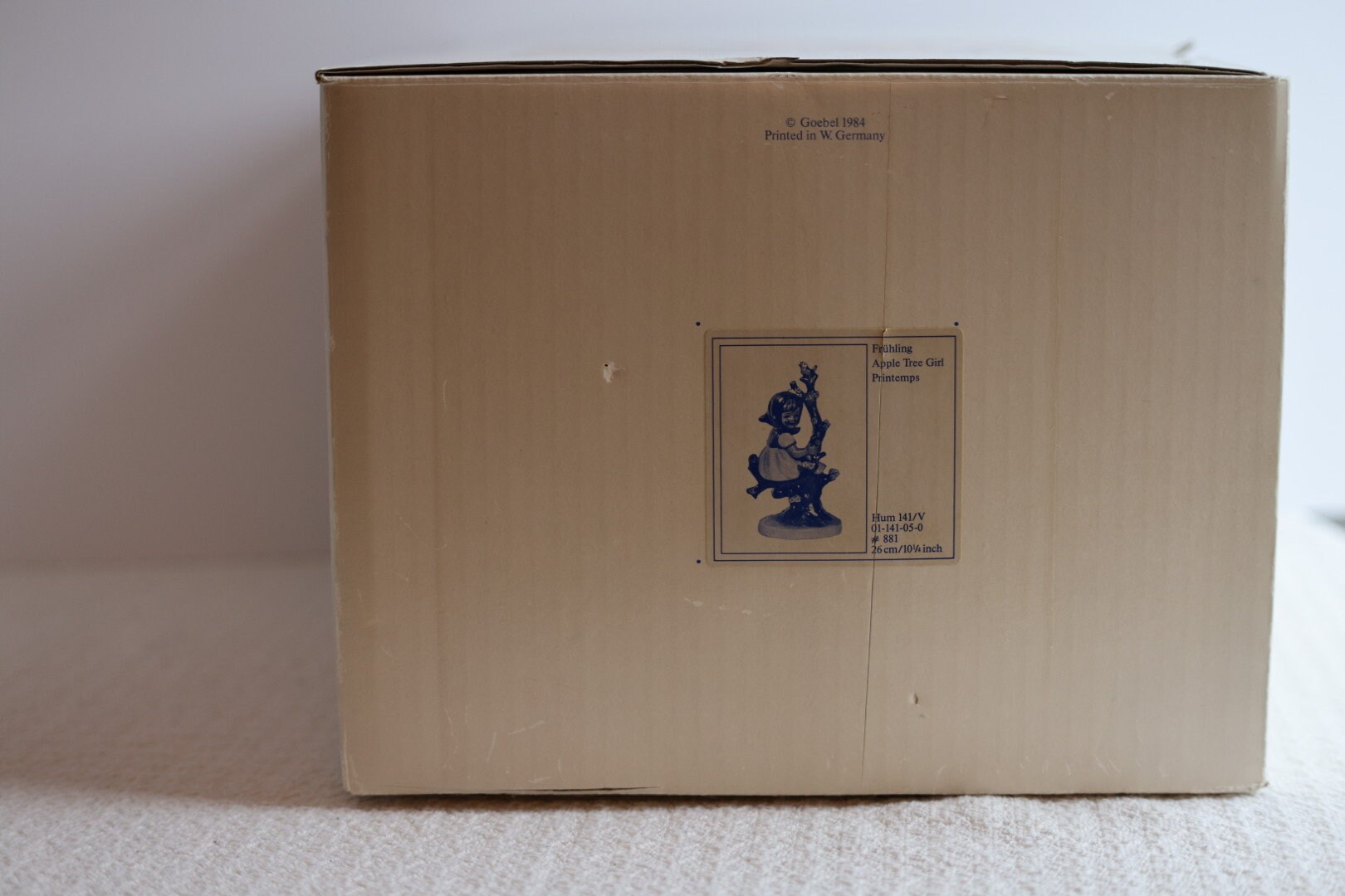 Hummel #141/V “apple Tree Girl” - New in Box - Large Hummel - Etsy