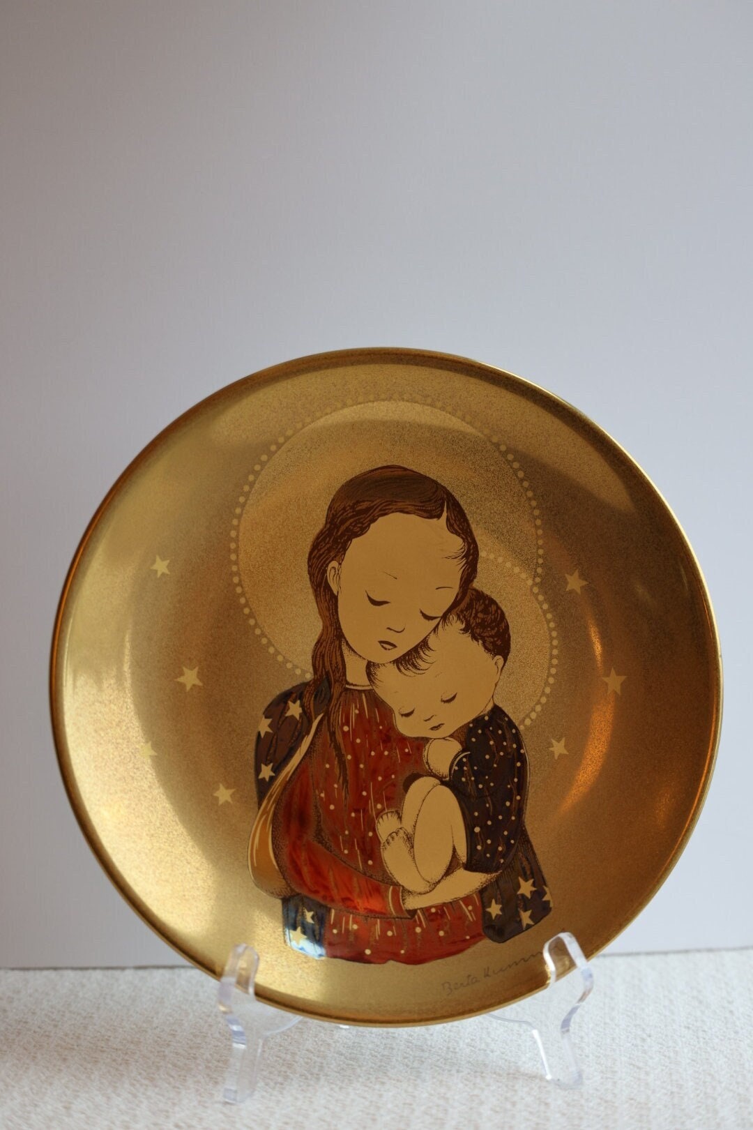 Tranquility by Sister Berta Hummel - Collectible Plate - New in Box - Etsy