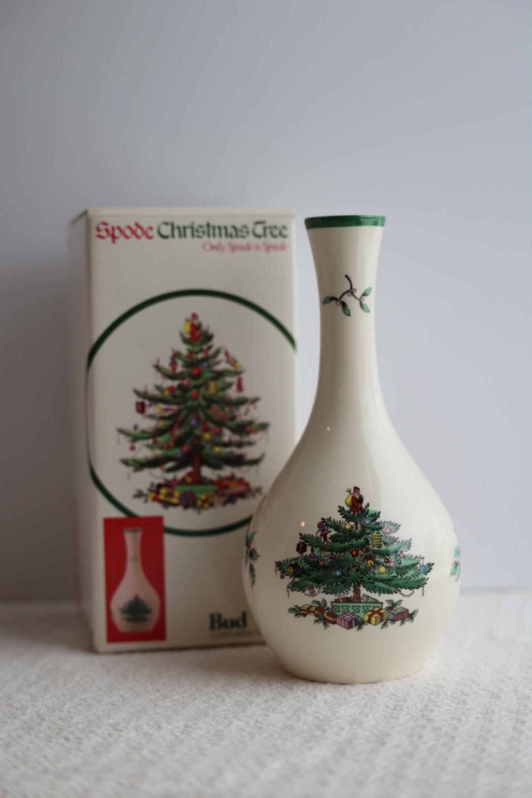 Spode Christmas “bud Vase” - New in Box - Etsy
