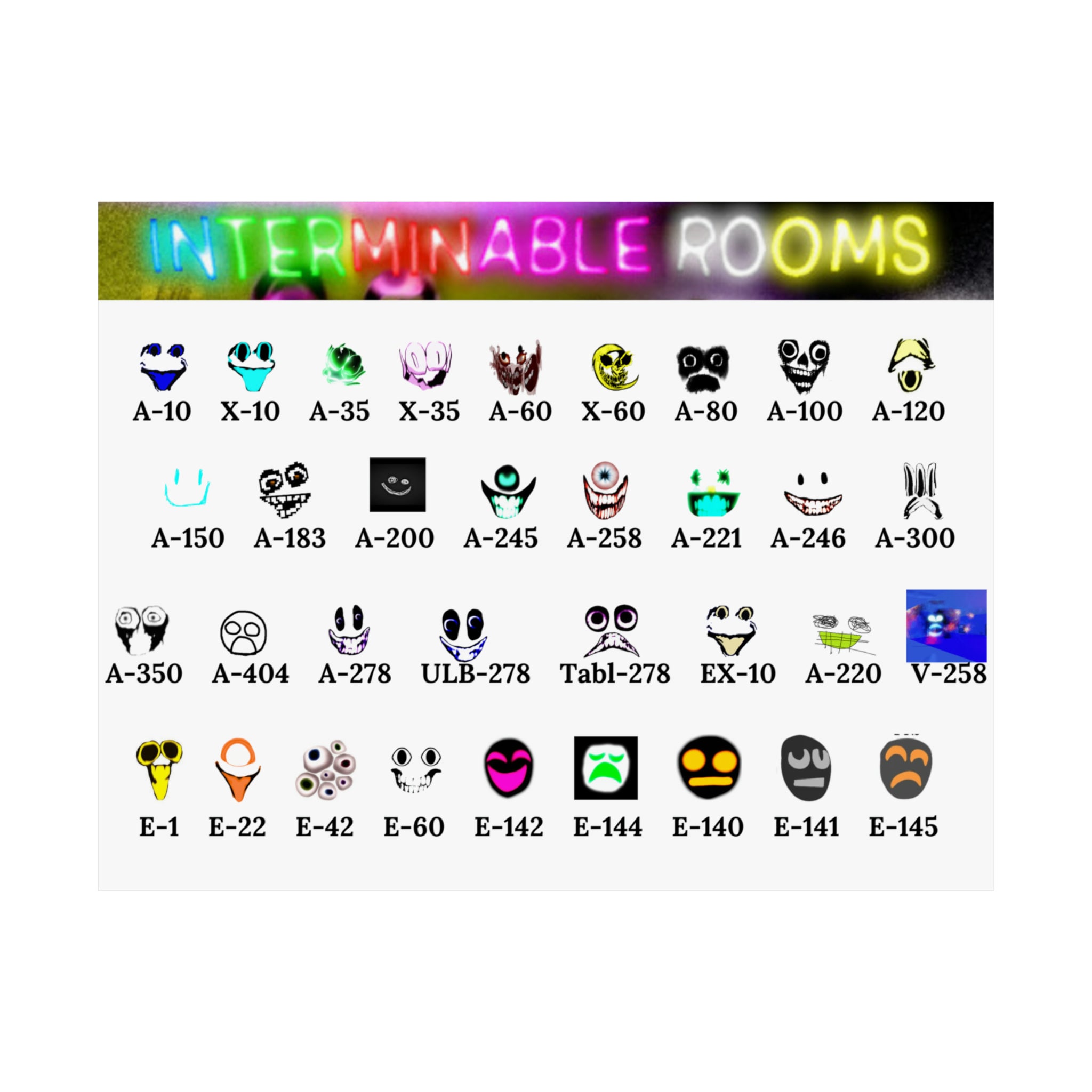 Interminable Rooms Matte Horizontal Poster - Etsy