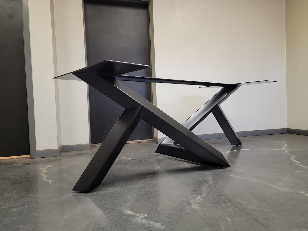 Abstract Style Metal Table Base Any Size/color - Etsy