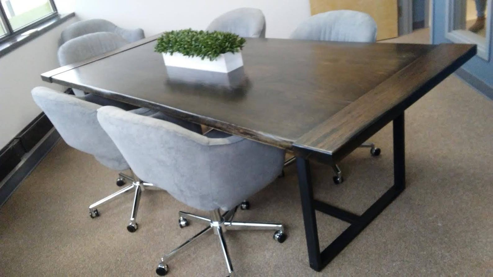 T-shaped Style Metal Table/desk Legs - Any Size/color!! - Etsy