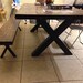 XL Steel X-frame Table Legs - Any Size/color - Etsy