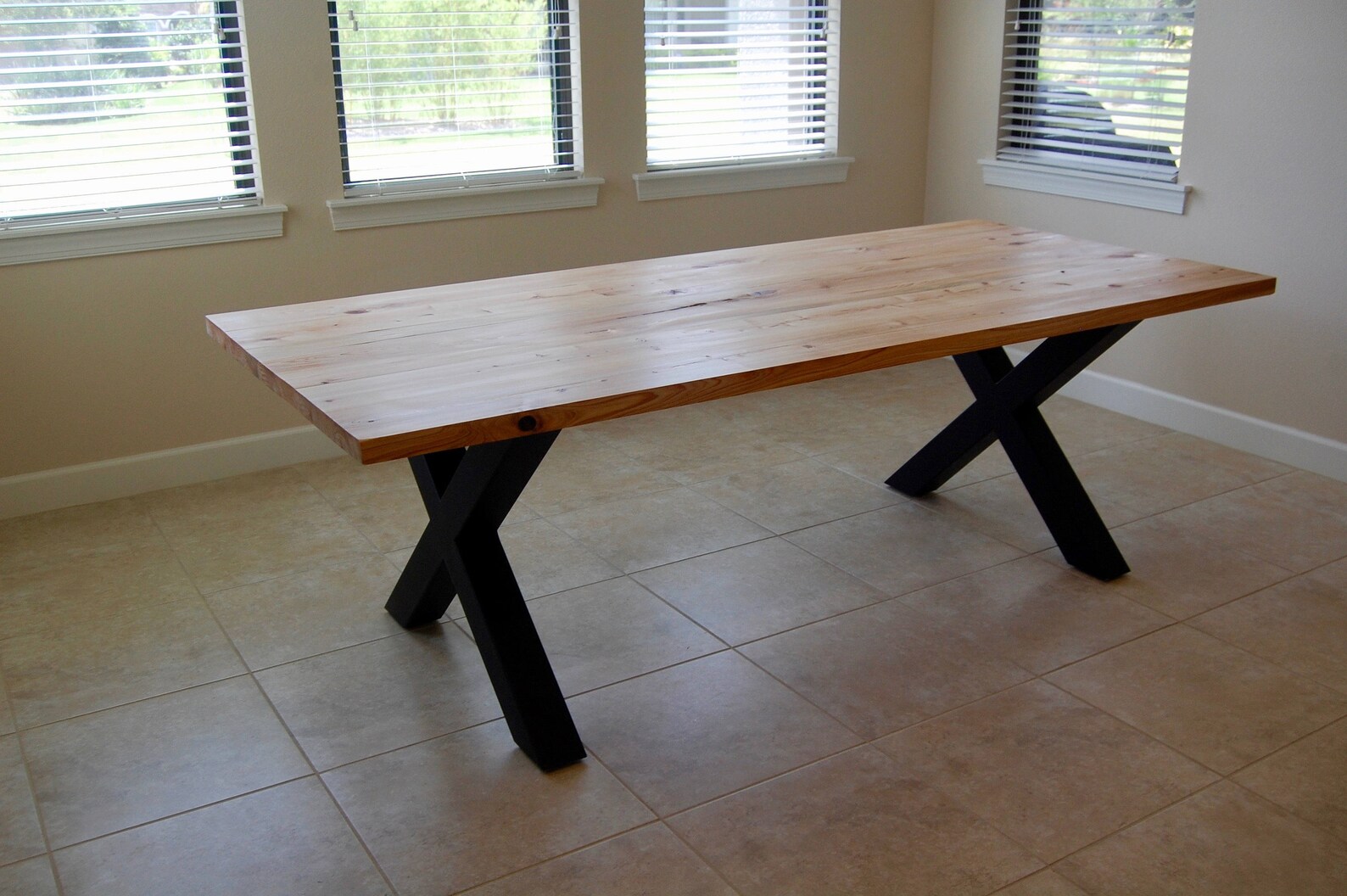 XL Steel X-frame Table Legs - Any Size/color - Etsy