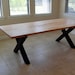 XL Steel X-frame Table Legs - Any Size/color - Etsy
