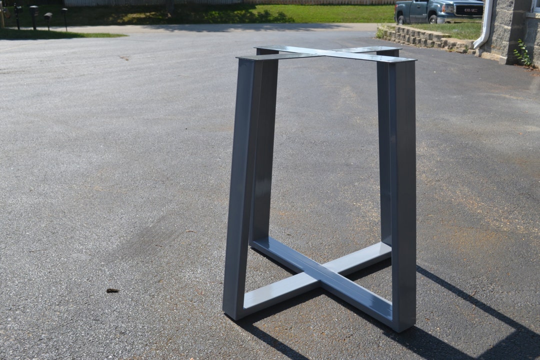 Industrial Style Metal Steel Tapered Table Base - Etsy