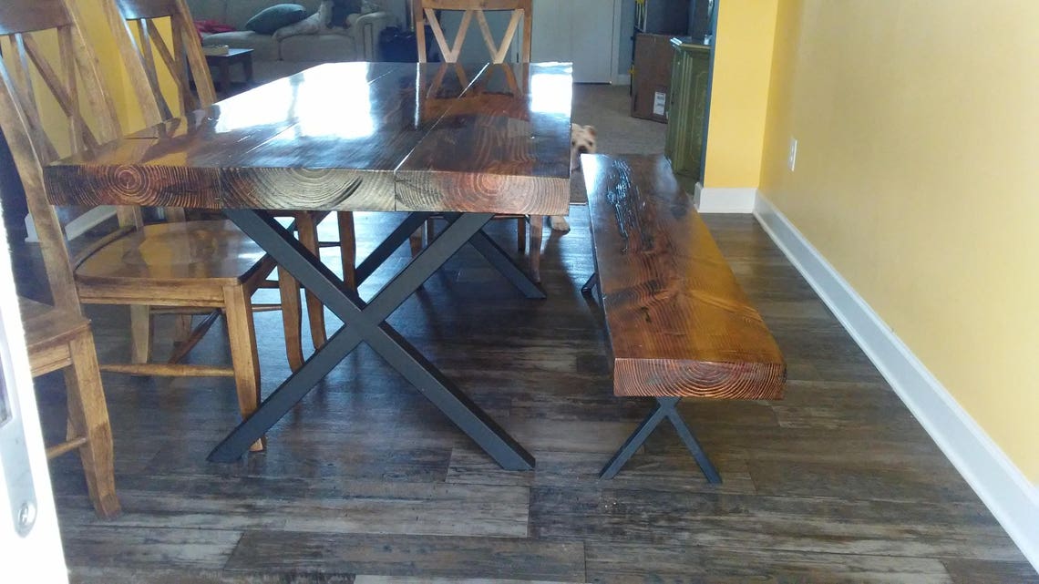 Metal Table Legs Industrial X-frame Style Any Size and - Etsy