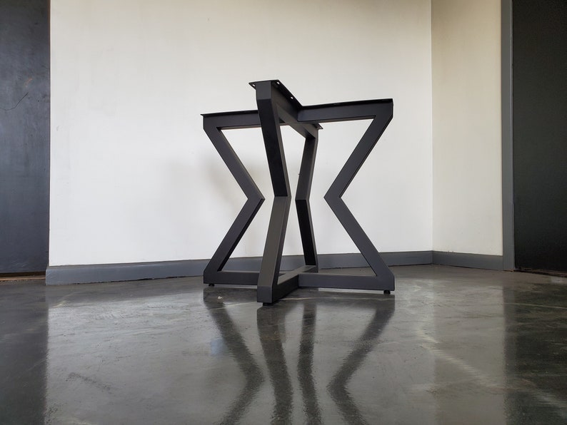 Hourglass Style Metal Table Base - Any Size/color! - Etsy
