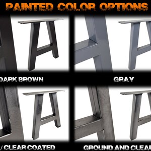 Metal X-table/desk/bench Frame - Custom Sizes! - Etsy