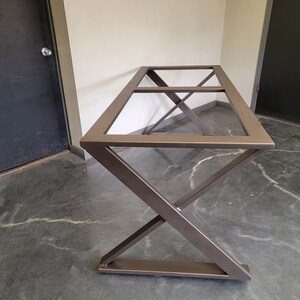 Zig Zag Style Table Frame/base - Any Size/color! - Etsy