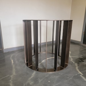 Pillar Style Metal Pedestal Base - Any Size/color! - Etsy