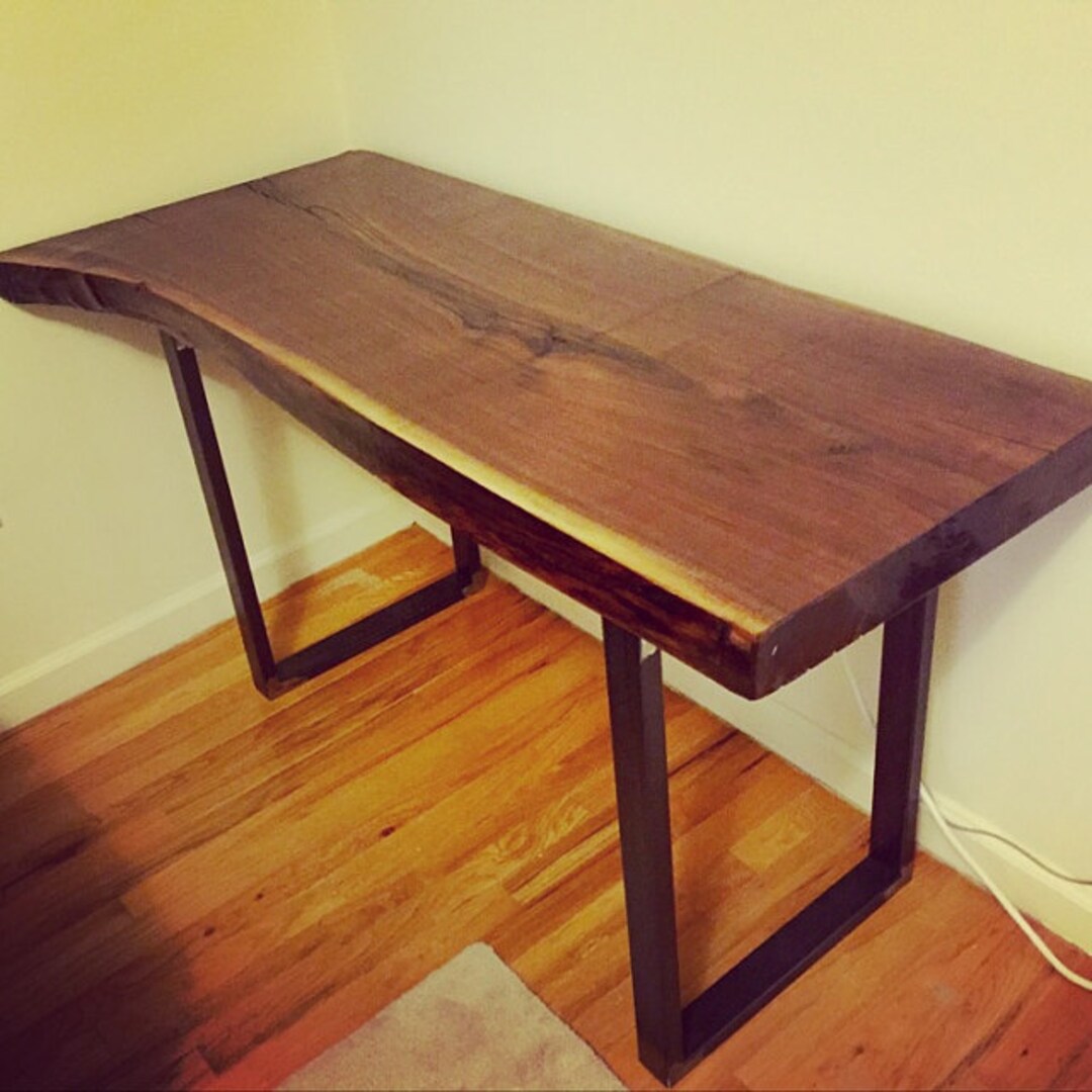 Square Pattern Metal Table/desk/bench Legs -- Made to Order to Custom ...