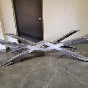 Diamond Spider Metal Table Base/frame - Any Size/color! - Etsy